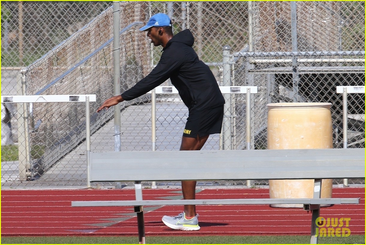 New 'Bachelor' Matt James Heads to an Empty Stadium for a Workout Amid ...