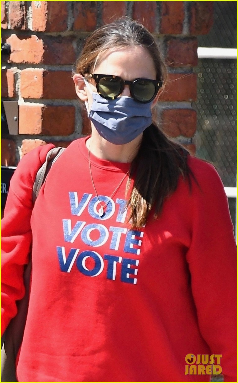 Photo: jennifer garner vote september 2020 05 | Photo 4486577 | Just ...