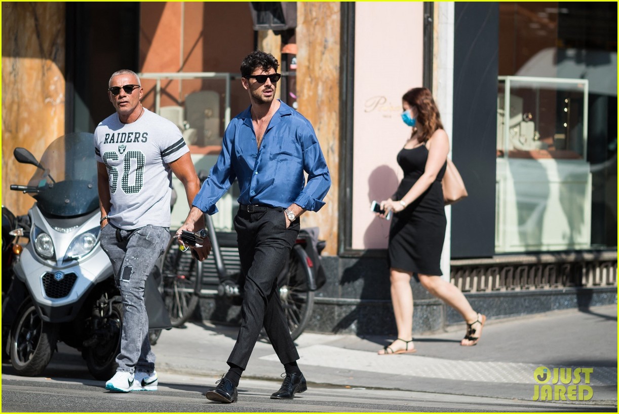 365 DNI's Michele Morrone Hangs Out with Model Jon Kortajarena in Paris ...