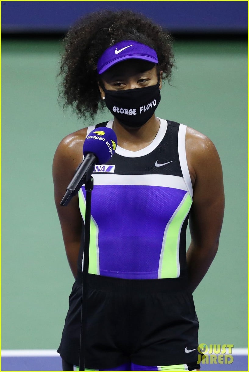 Naomi Osaka Wears George Floyd Mask During Latest U.S. Open 2020 Match ...