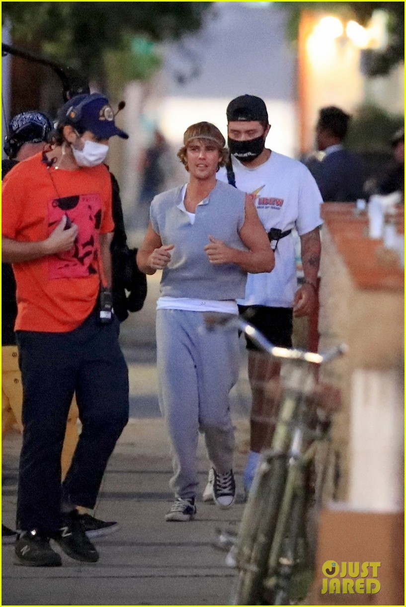 Justin Bieber Covers His Tattoos to Play Rocky Balboa in New Music ...