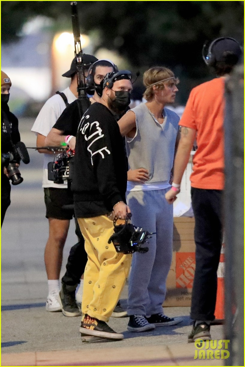 Justin Bieber Covers His Tattoos to Play Rocky Balboa in New Music ...