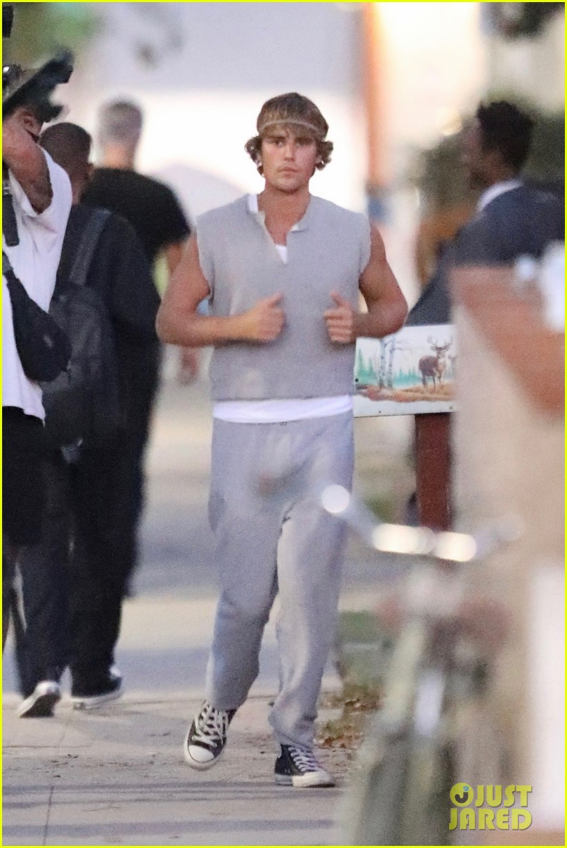 Justin Bieber Covers His Tattoos to Play Rocky Balboa in New Music ...