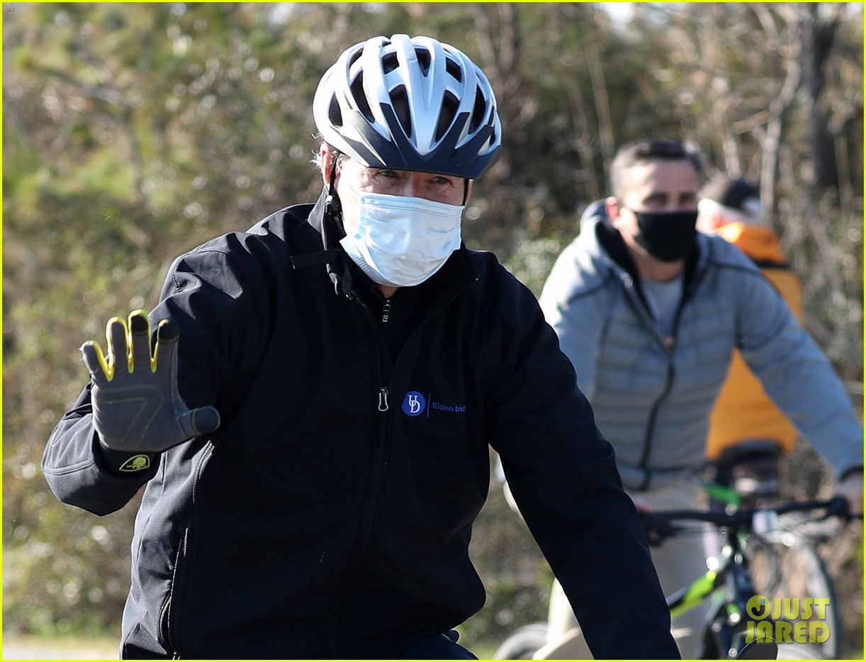 President-Elect Joe Biden Spotted on Saturday Morning Bike Ride with ...