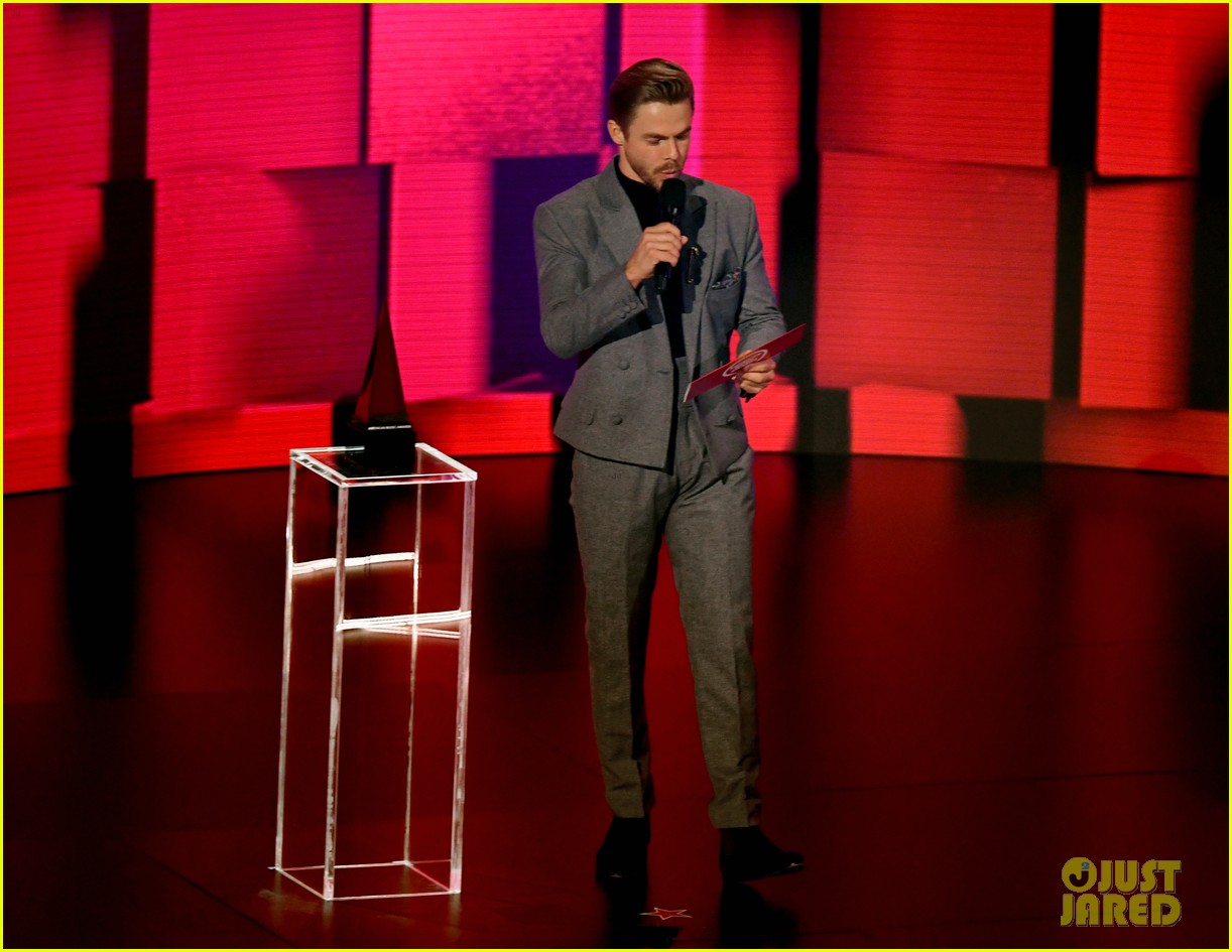 Derek Hough & David Dobrik Are Handsome Presenters at AMAs 2020!: Photo ...