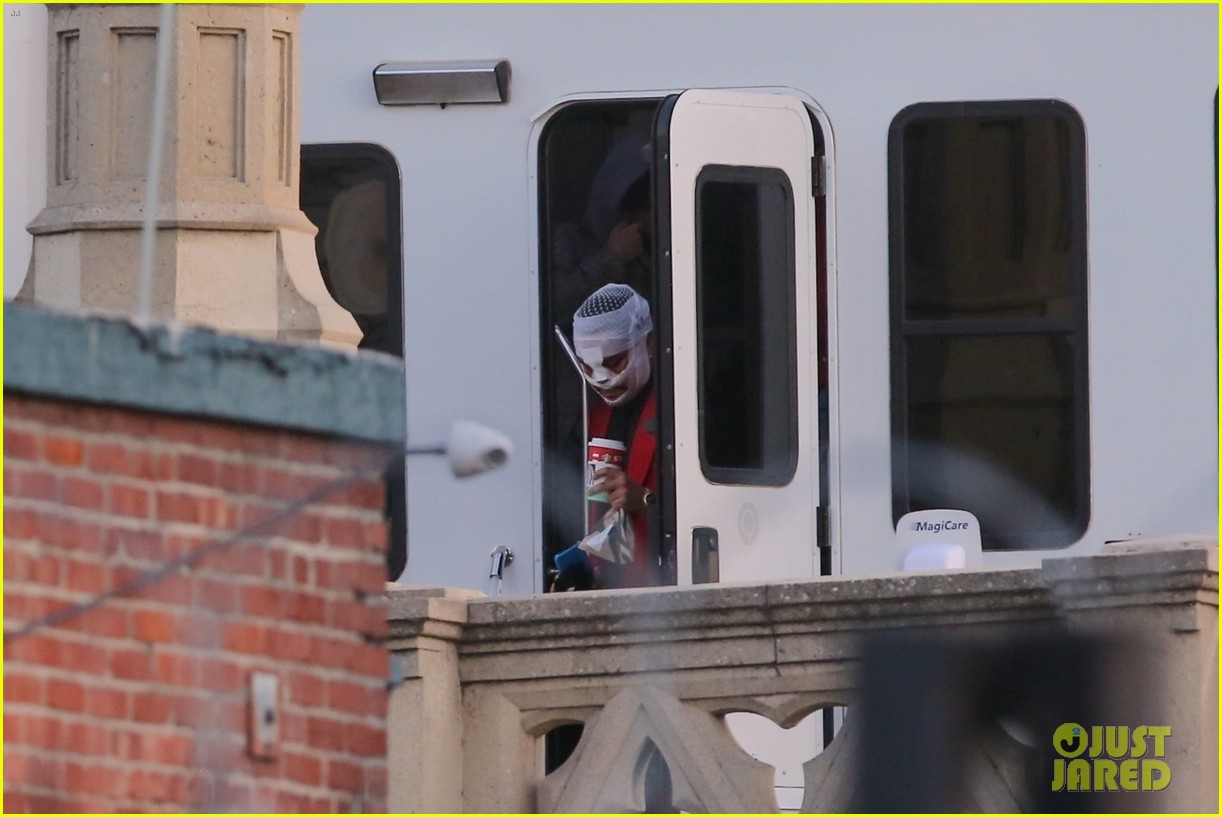 The Weeknd's Head is Covered with Bandages While Filming New Music ...