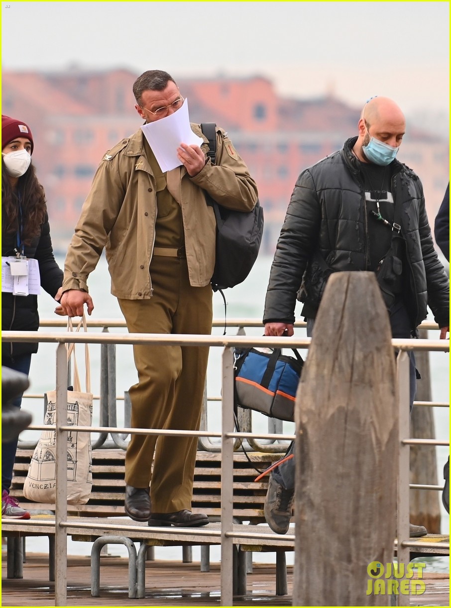 Josh Hutcherson & Liev Schreiber Film Scenes for 'Across the River ...