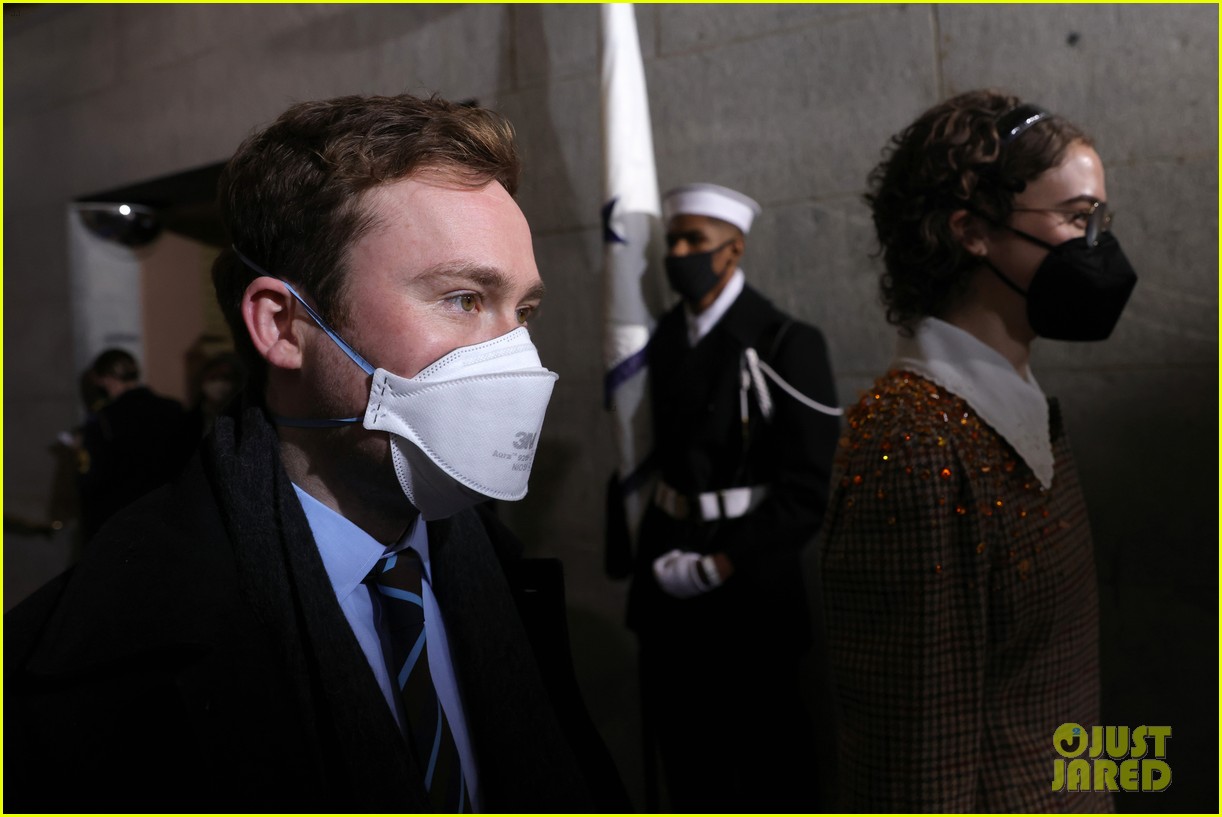 Cole & Ella Emhoff Arrive at Inauguration - Meet Vice President-Elect ...