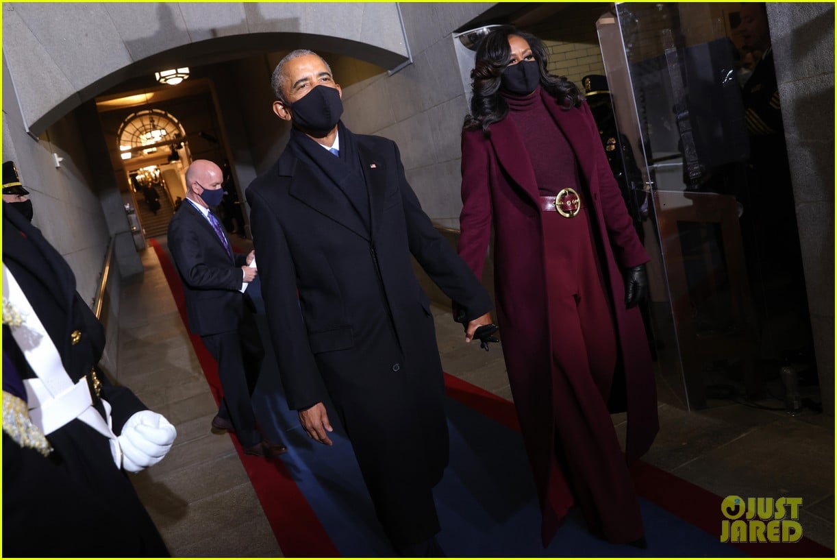 Barack Obama, Michelle Obama, Bill Clinton, & Hillary Clinton Arrive at ...