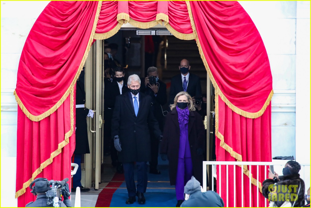 Barack Obama, Michelle Obama, Bill Clinton, & Hillary Clinton Arrive at ...