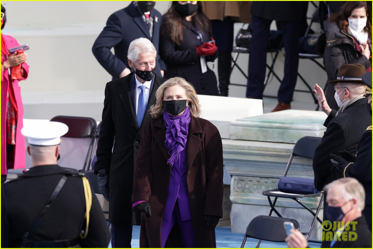 Barack Obama, Michelle Obama, Bill Clinton, & Hillary Clinton Arrive at ...