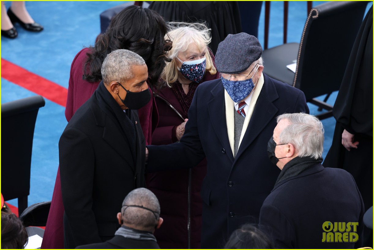 Barack Obama, Michelle Obama, Bill Clinton, & Hillary Clinton Arrive at ...