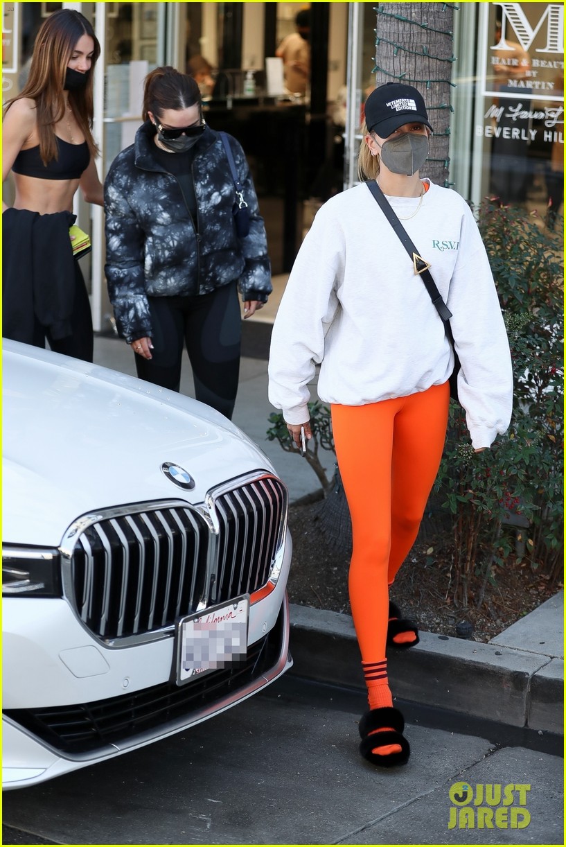 Hailey Bieber & Addison Rae Hit Up Croft Alley Ahead of the Weekend ...