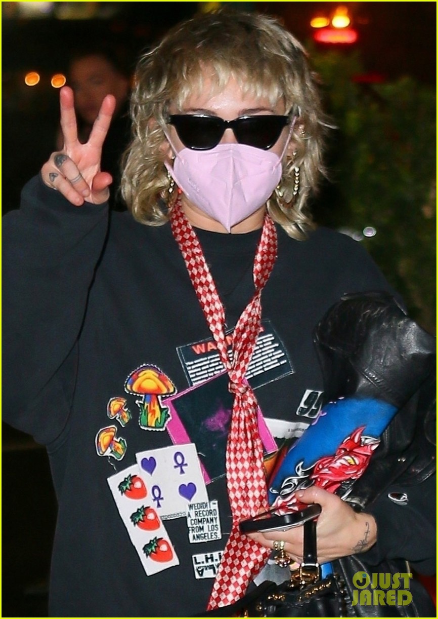 Miley Cyrus Shows Off Her Rockstar Style While Out in NYC!: Photo ...