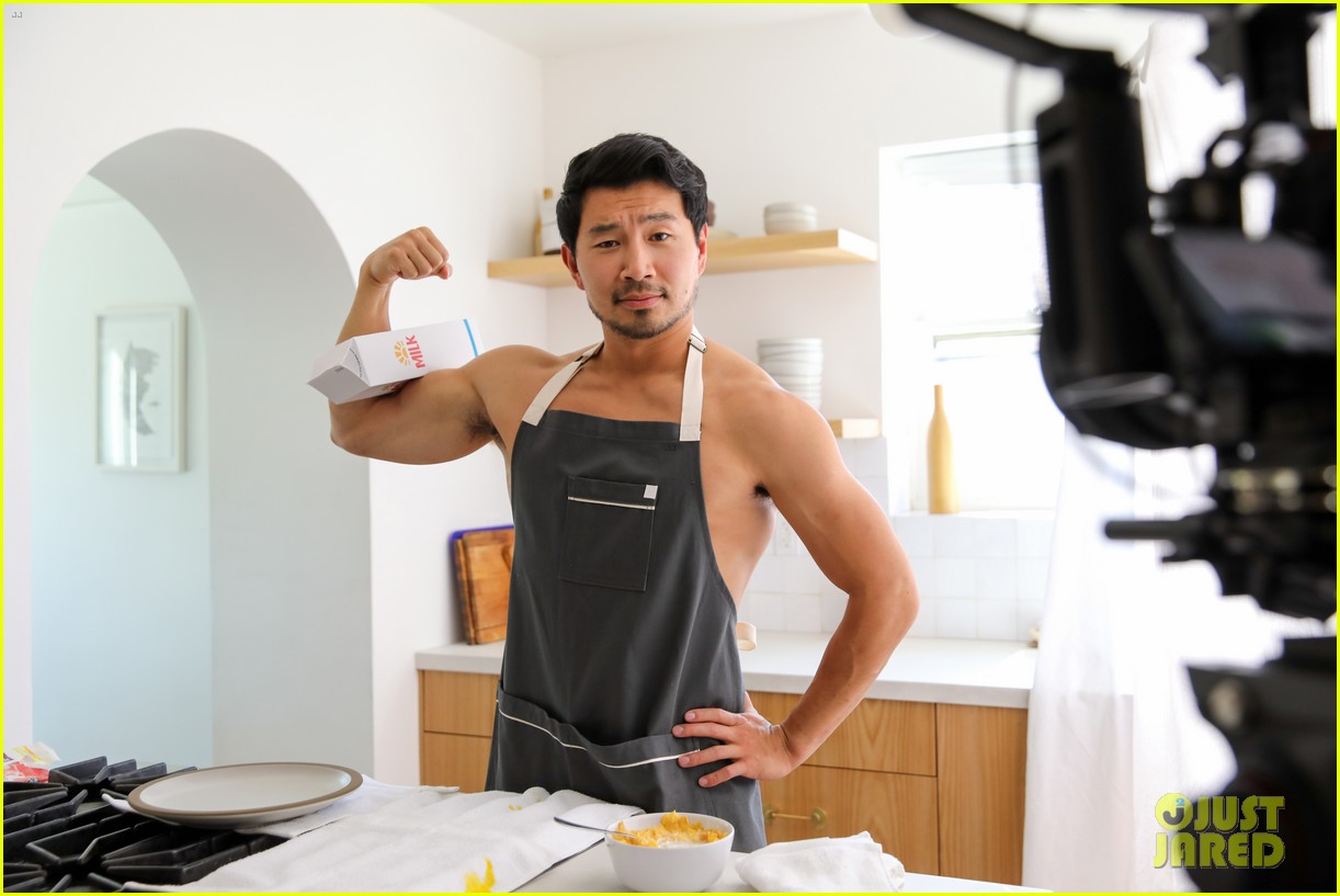 Marvel's Newest Star Simu Liu Goes Shirtless for New Charity Video ...