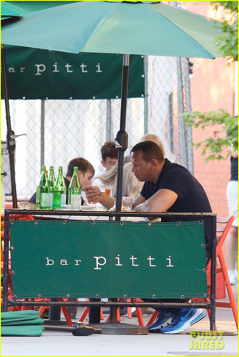 Alex Rodriguez Spotted Eating Solo at New York City Restaurant: Photo ...