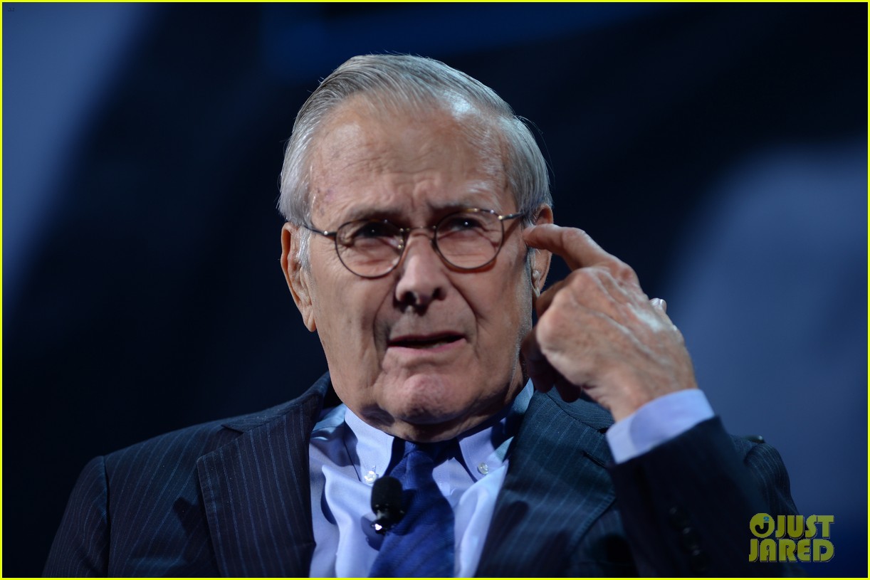 Donald Rumsfeld Dead - Former Secretary of Defense Dies at 88: Photo ...