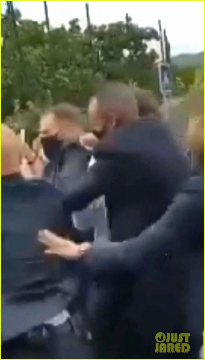 French President Emmanuel Macron Slapped in the Face During a Visit ...