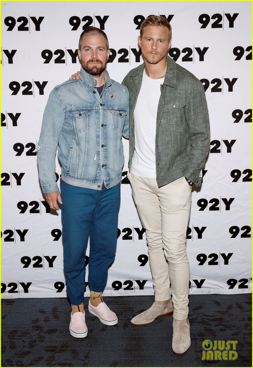 Stephen Amell Celebrates New Series 'Heels' with Alexander Ludwig ...