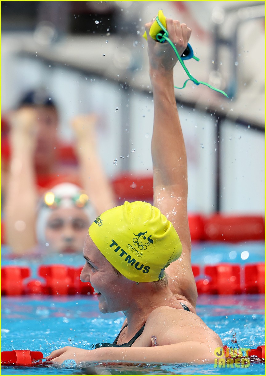 Team Australia's Ariarne Titmus Swim Coach Goes Wild After She Wins ...
