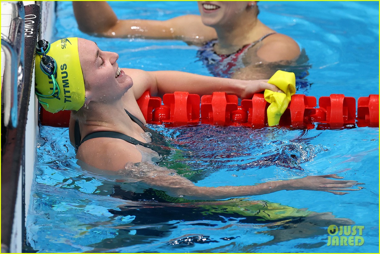 Team Australia's Ariarne Titmus Swim Coach Goes Wild After She Wins ...