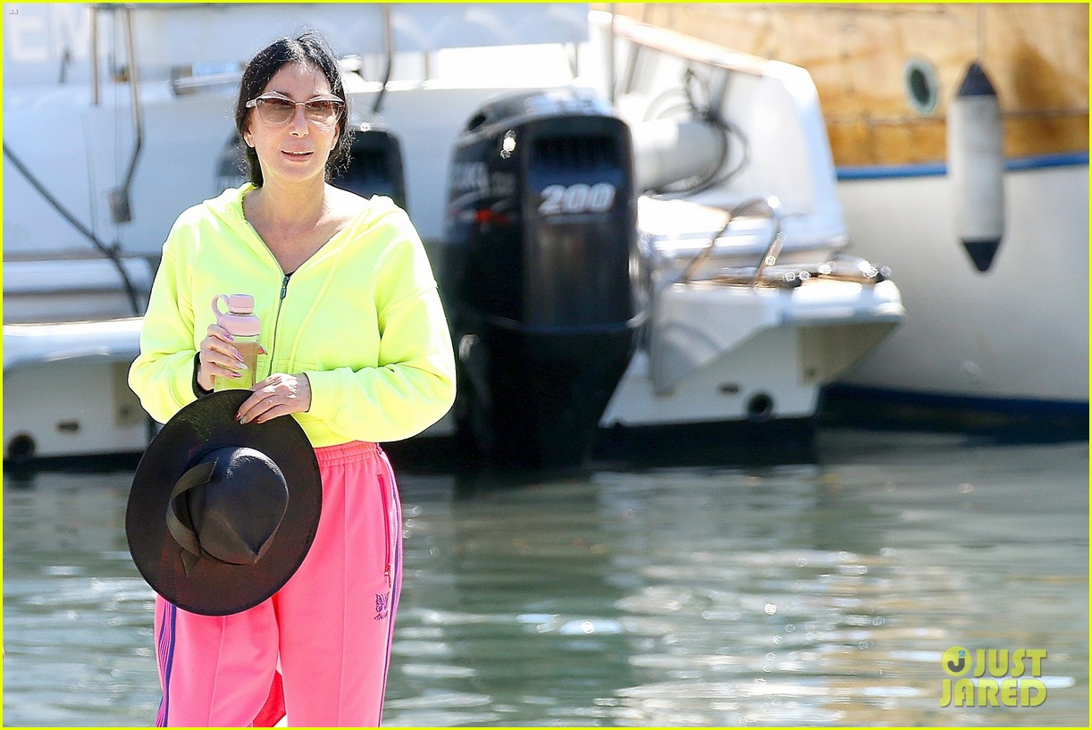 Cher Rocks Neon Yellow & Pink While Wrapping Up Her Vacation in Europe ...