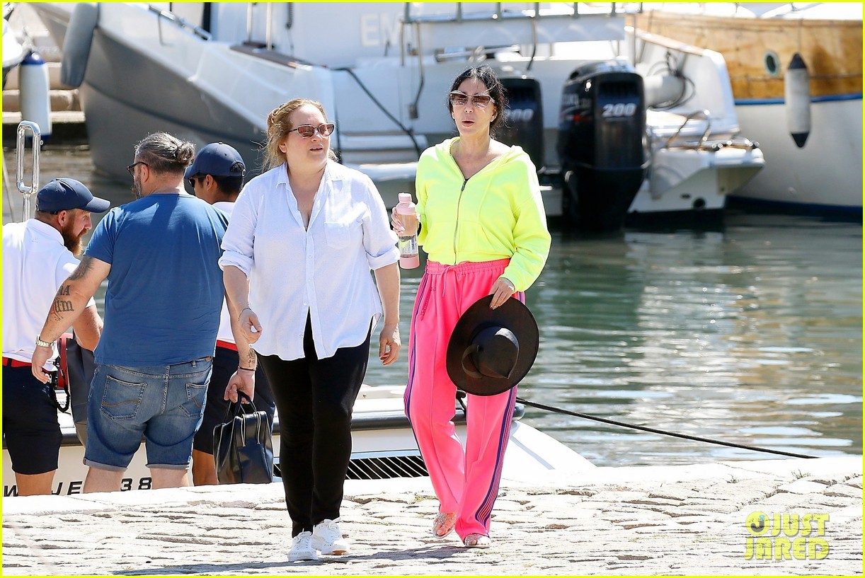 Cher Rocks Neon Yellow & Pink While Wrapping Up Her Vacation in Europe ...