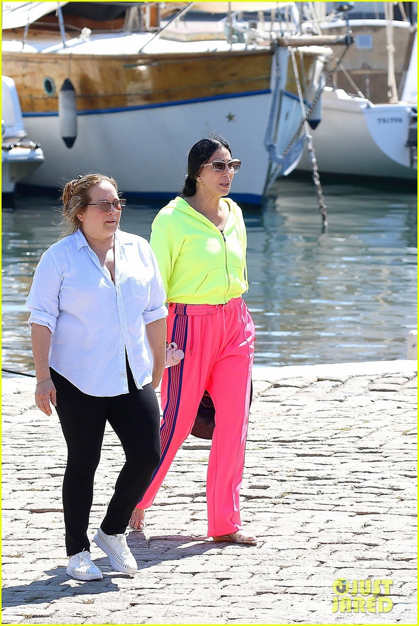Photo: cher neon yellow pink boat arrival wrap up vacation 74 | Photo ...