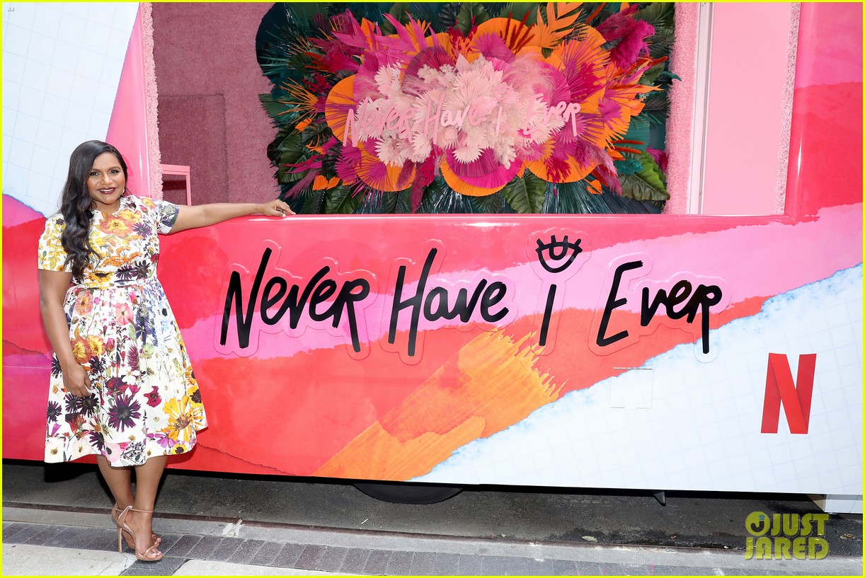 Mindy Kaling And Maitreyi Ramakrishnan Celebrate The Release Of Never