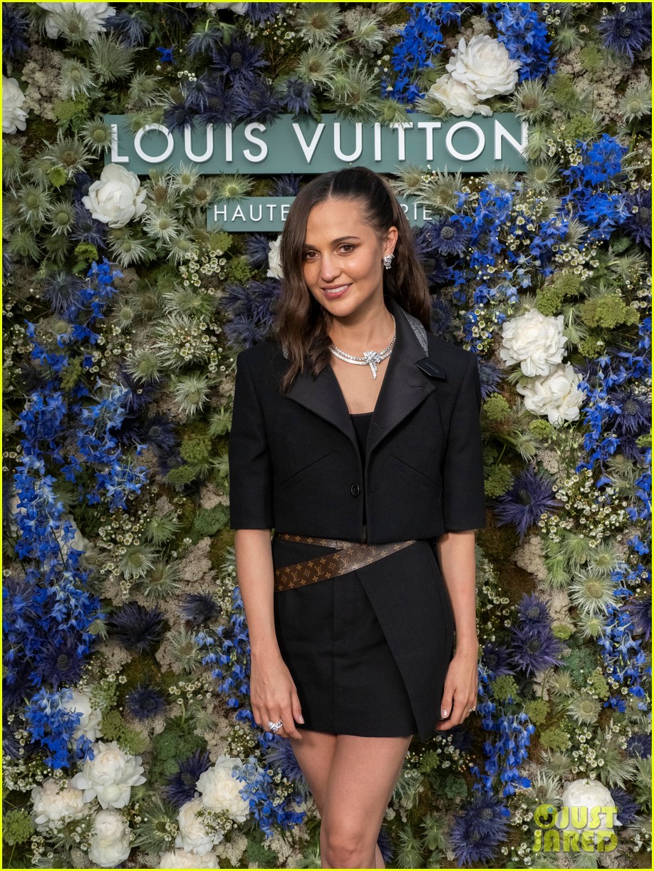 Alicia Vikander & Laura Harrier Join Their Louis Vuitton Family for ...