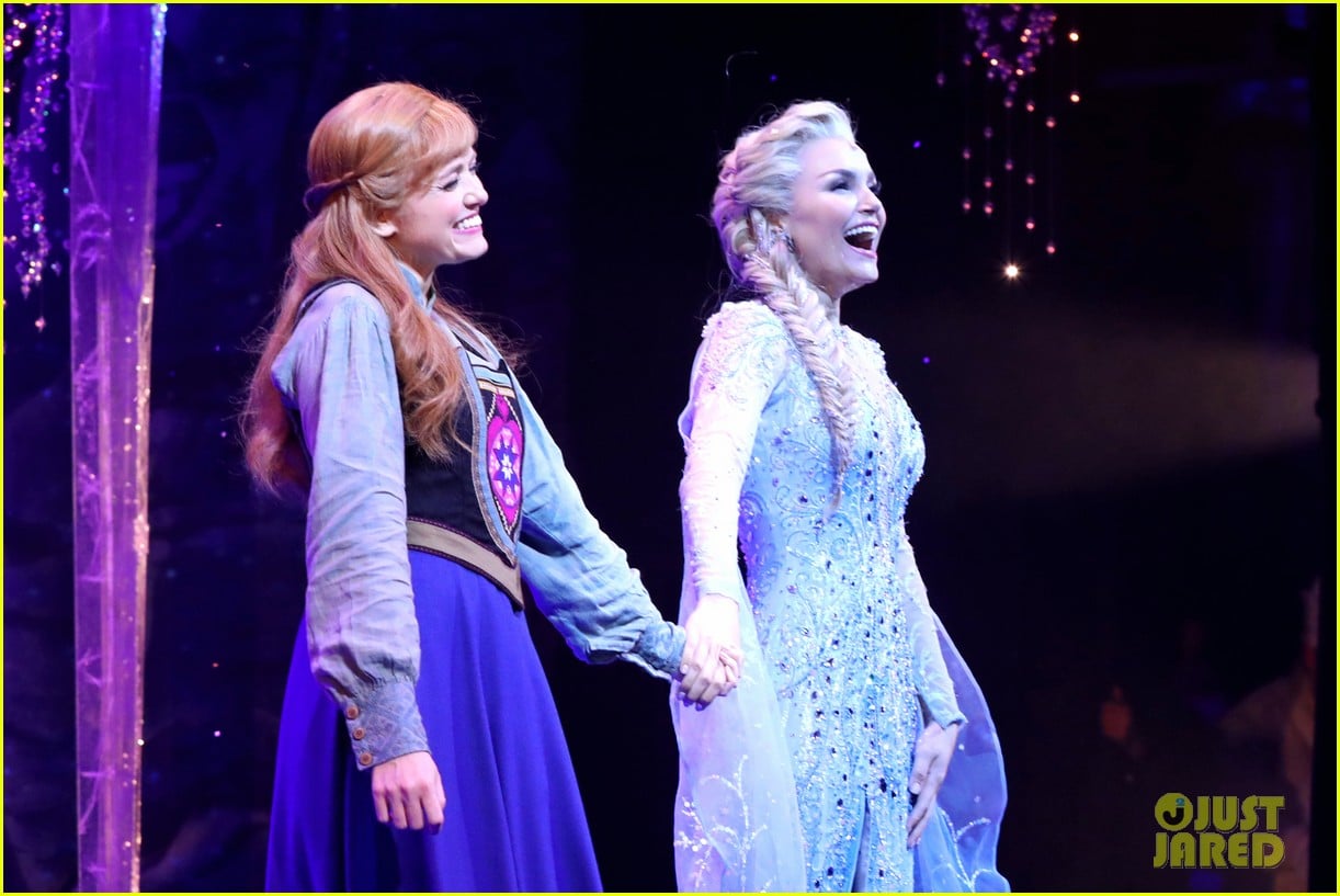'Frozen,' Starring Samantha Barks as Elsa, Opens in London with a Summer Snowfall (Photos ...
