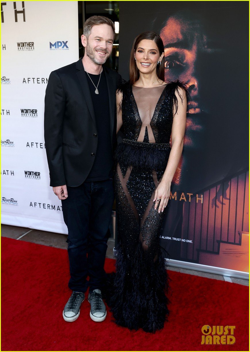 Ashley Greene & Shawn Ashmore Pose Together at 'Aftermath' Premiere ...