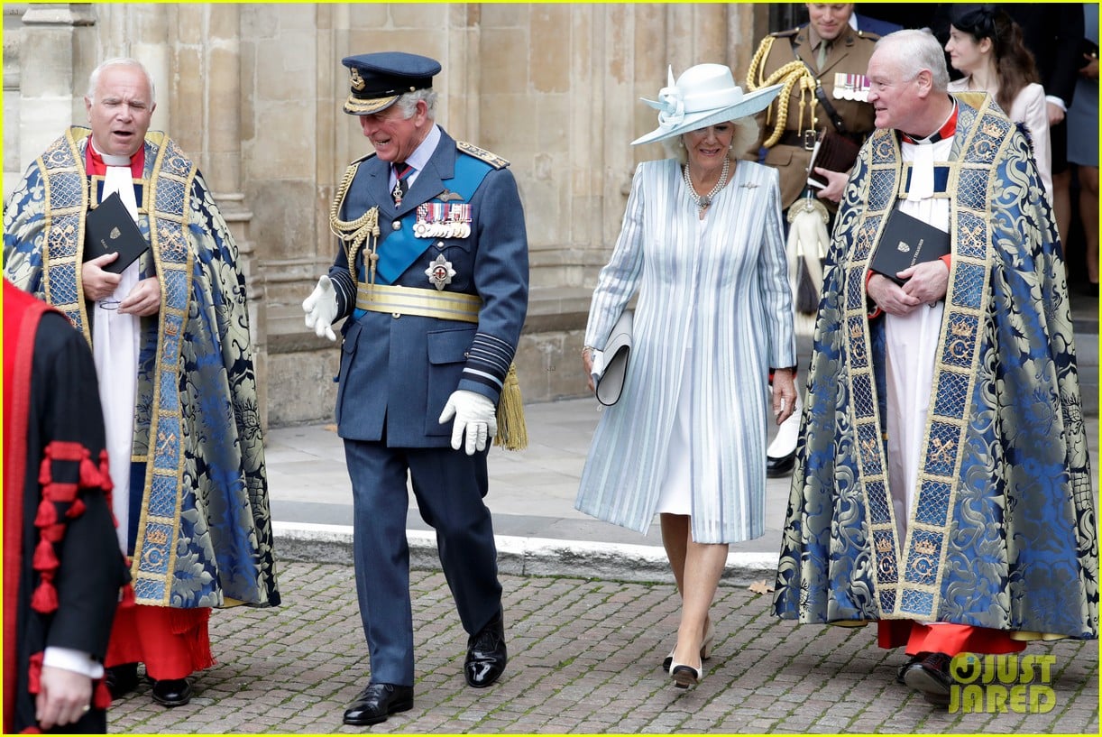 Prince Charles & Camilla Duchess of Cornwall Attend Battle of Britain ...