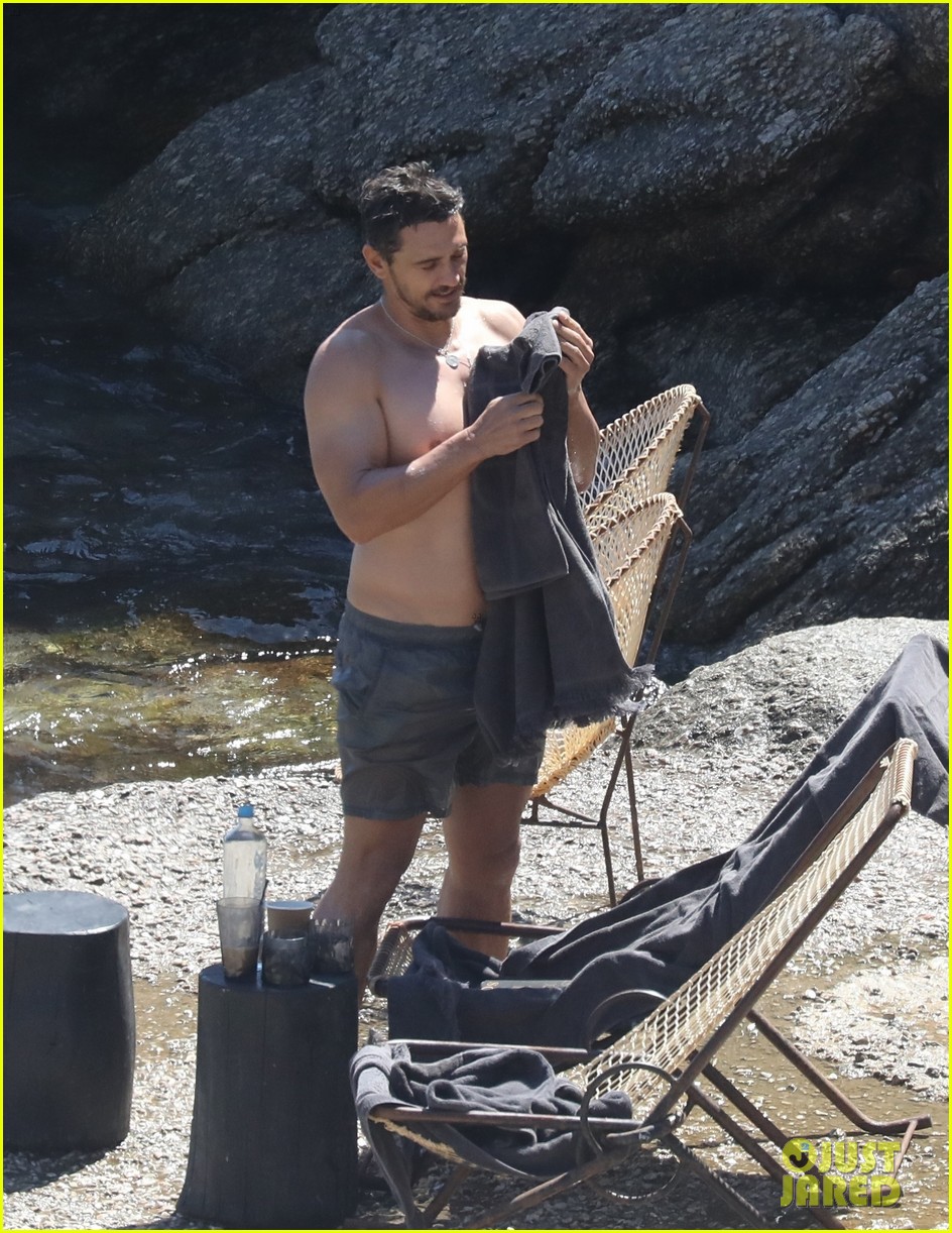 James Franco & Girlfriend Izabel Pakzad Enjoy a Day Out in Mykonos ...