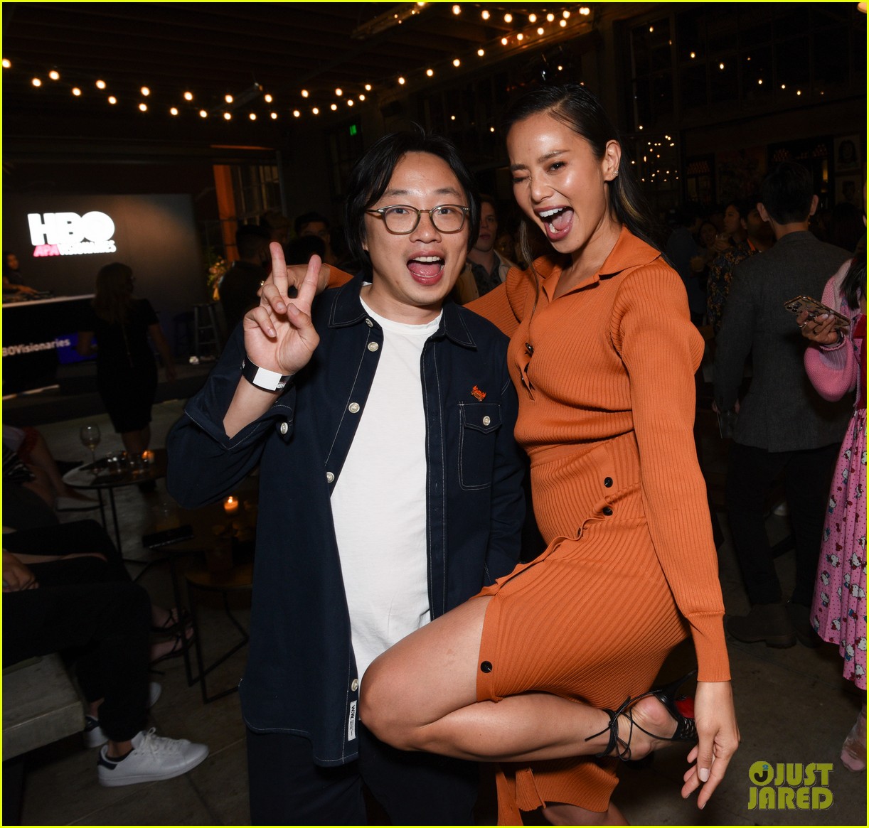 Jamie Chung & Daniel Dae Kim Hug It Out During HBO's APA Visionaries ...