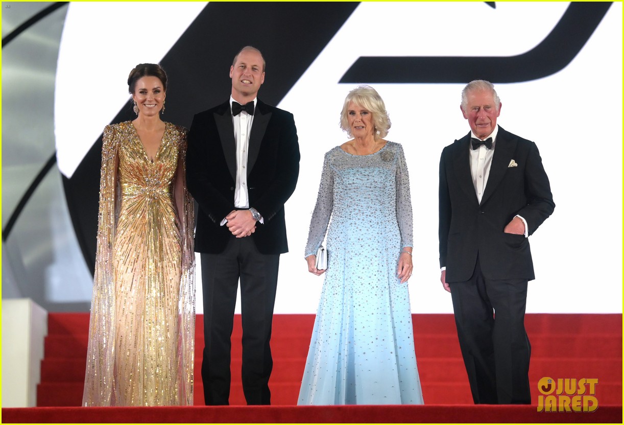 Kate Middleton & Prince William Have a Royal Date Night at 'No Time to Die' Premiere: Photo ...