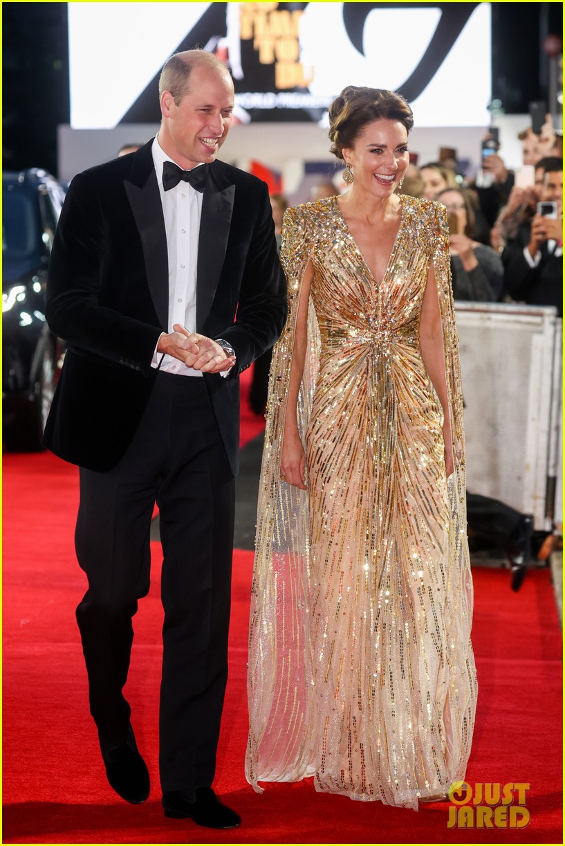 Kate Middleton & Prince William Have a Royal Date Night at 'No Time to Die' Premiere: Photo ...