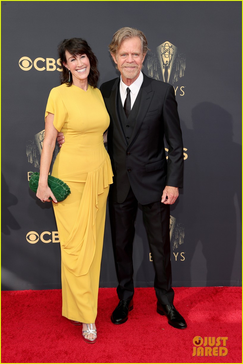 Comedy Nominees William H. Macy & Allison Janney Arrive at Emmys 2021 ...