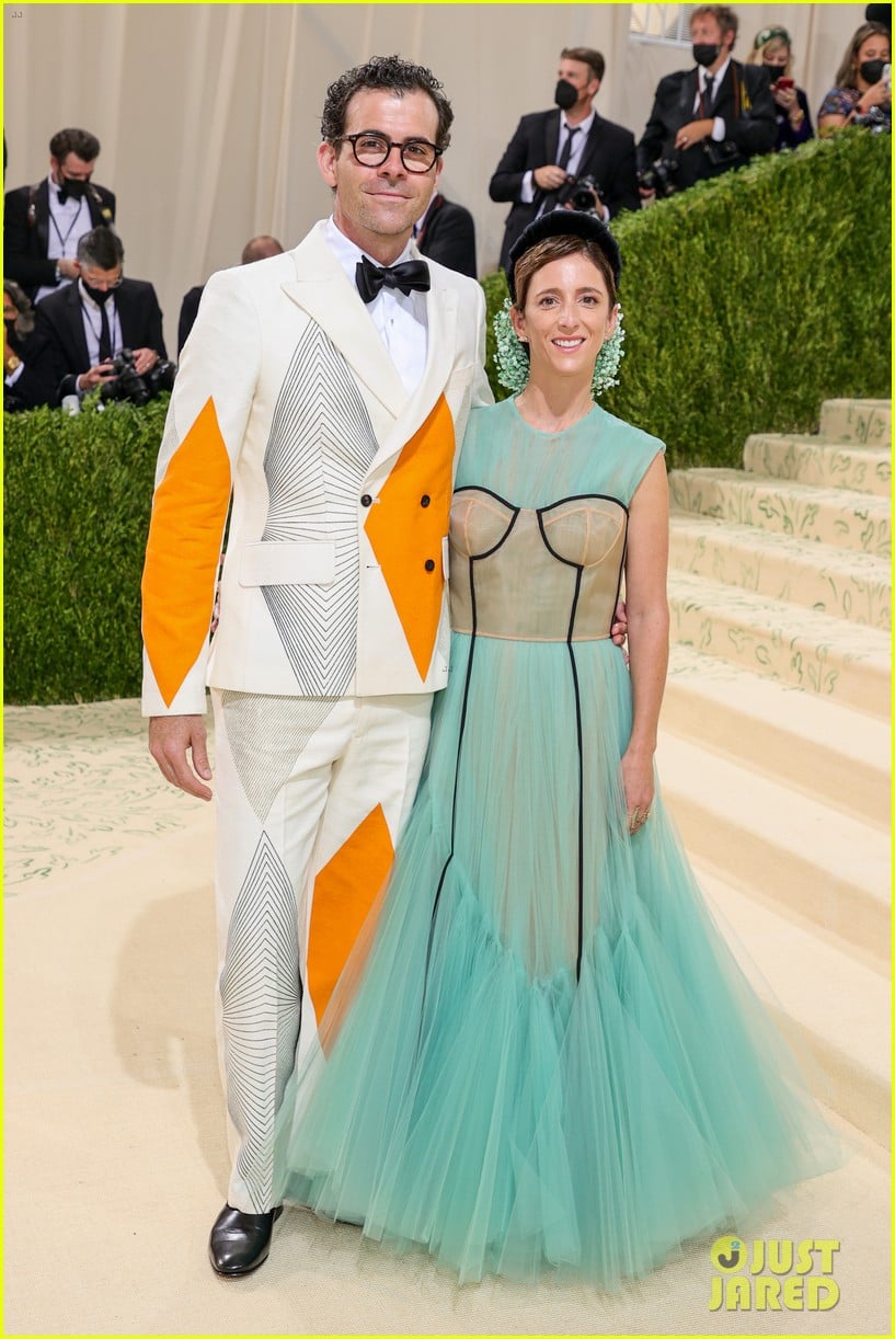 Instagram Head Adam Mosseri & Wife Monica Sport Geometric Outfits for ...