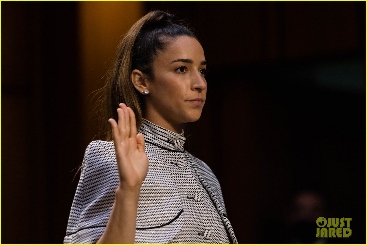 Gymnasts Simone Biles, McKayla Maroney, Maggie Nichols & Aly Raisman ...