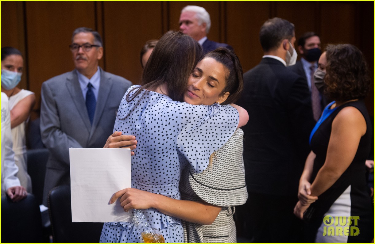 Gymnasts Simone Biles, McKayla Maroney, Maggie Nichols & Aly Raisman ...