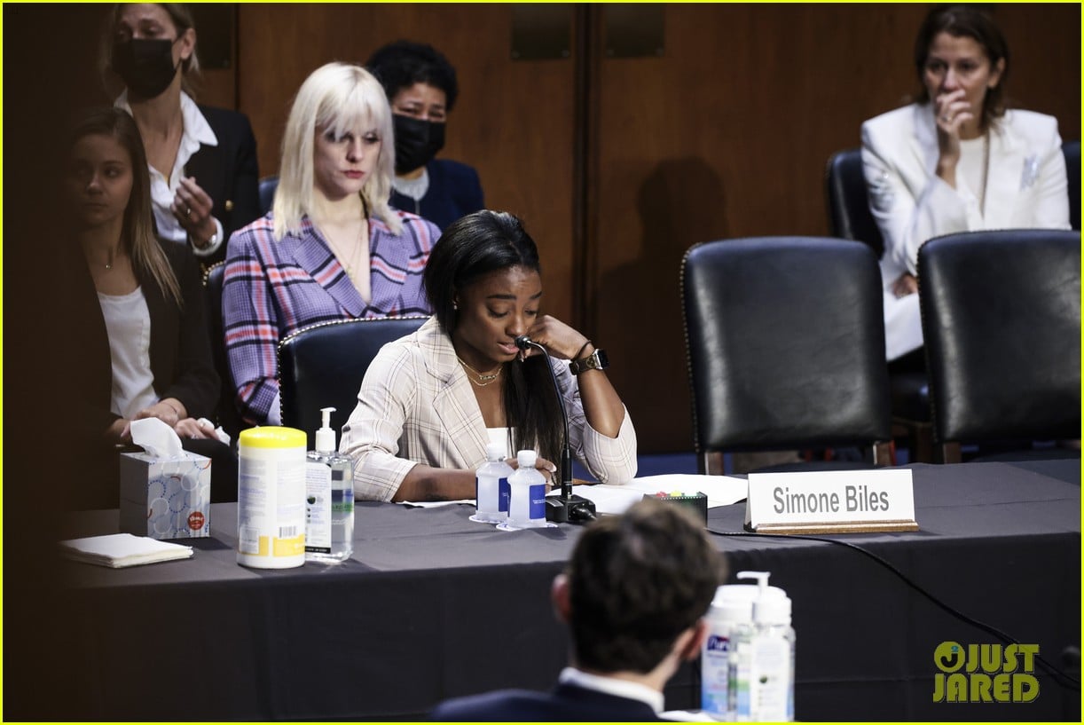 Gymnasts Simone Biles, McKayla Maroney, Maggie Nichols & Aly Raisman ...