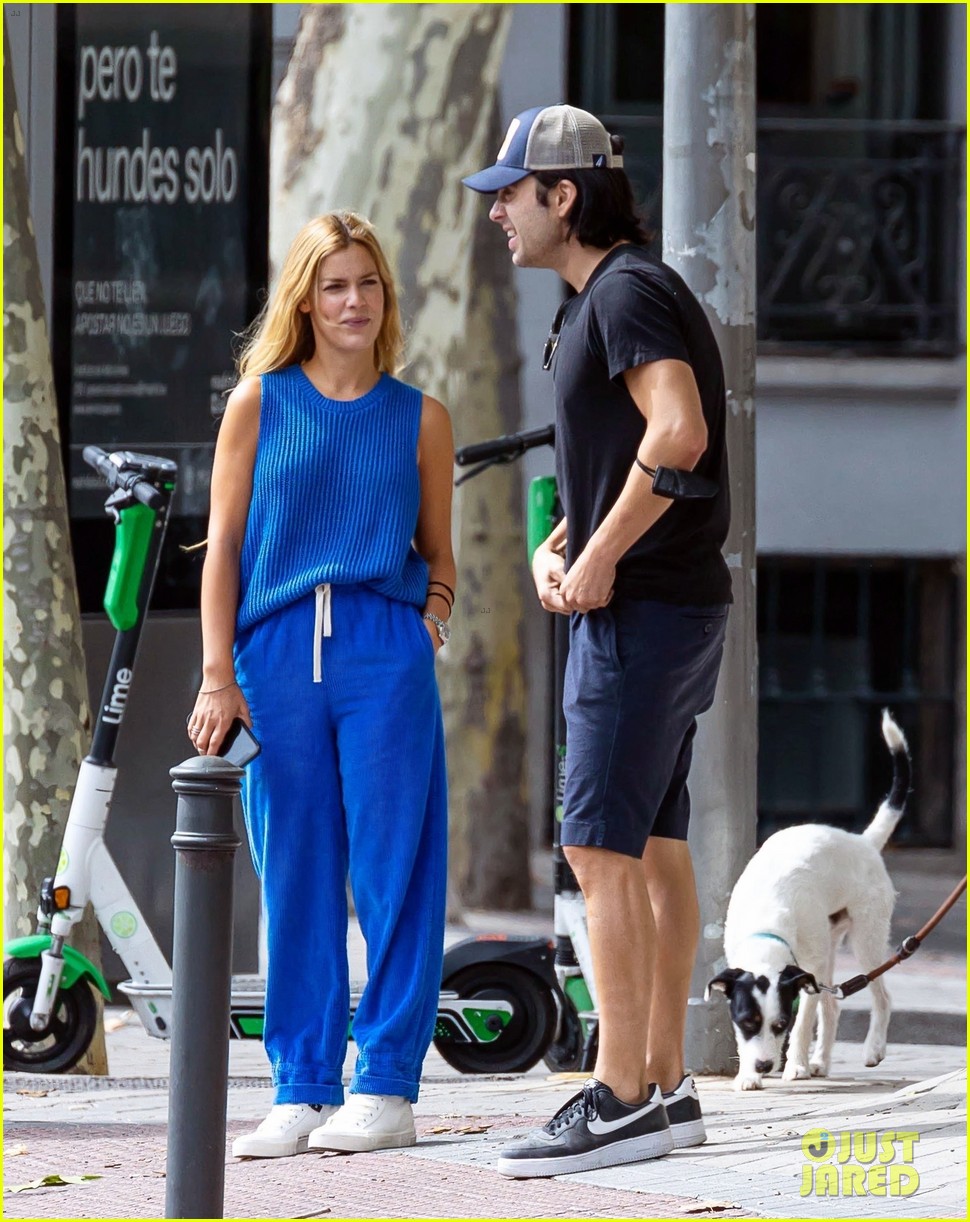 Sebastian Stan Packs on PDA with Girlfriend Alejandra Onieva During an ...