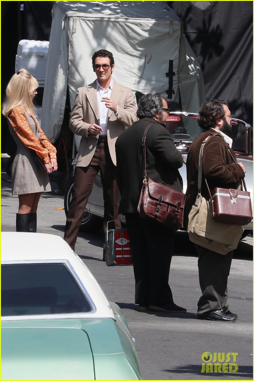 Miles Teller & Juno Temple Get Into Character Filming 'The Godfather ...