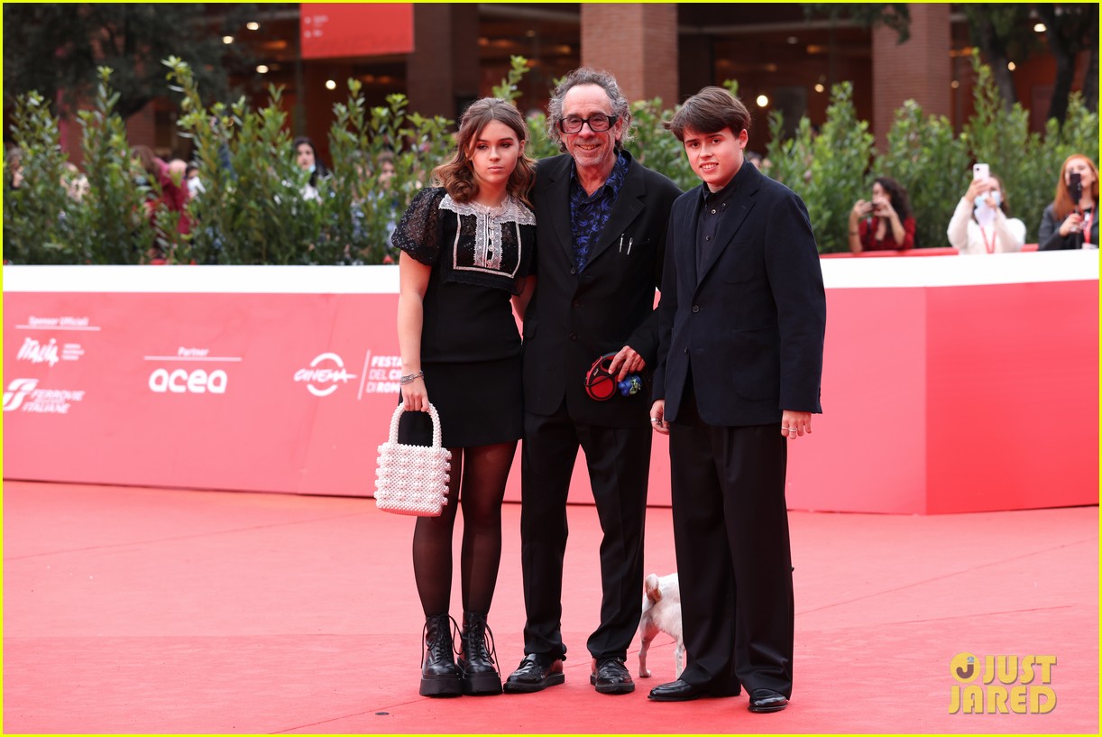 Tim Burton Makes Rare Public Appearance With His & Helena Bonham Carter ...