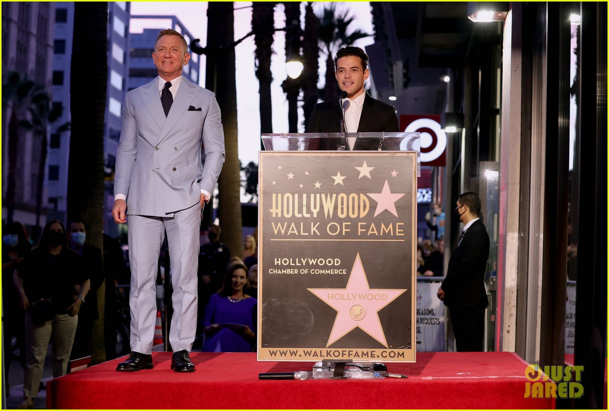 Daniel Craig Honored With Star on Hollywood's Walk of Fame During ...