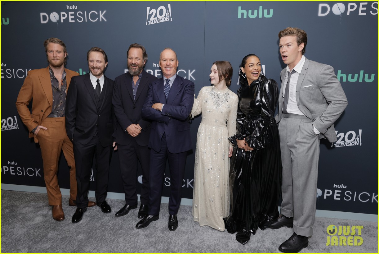 Michael Keaton, Kaitlyn Dever & Rosario Dawson Premiere 'Dopesick' in ...