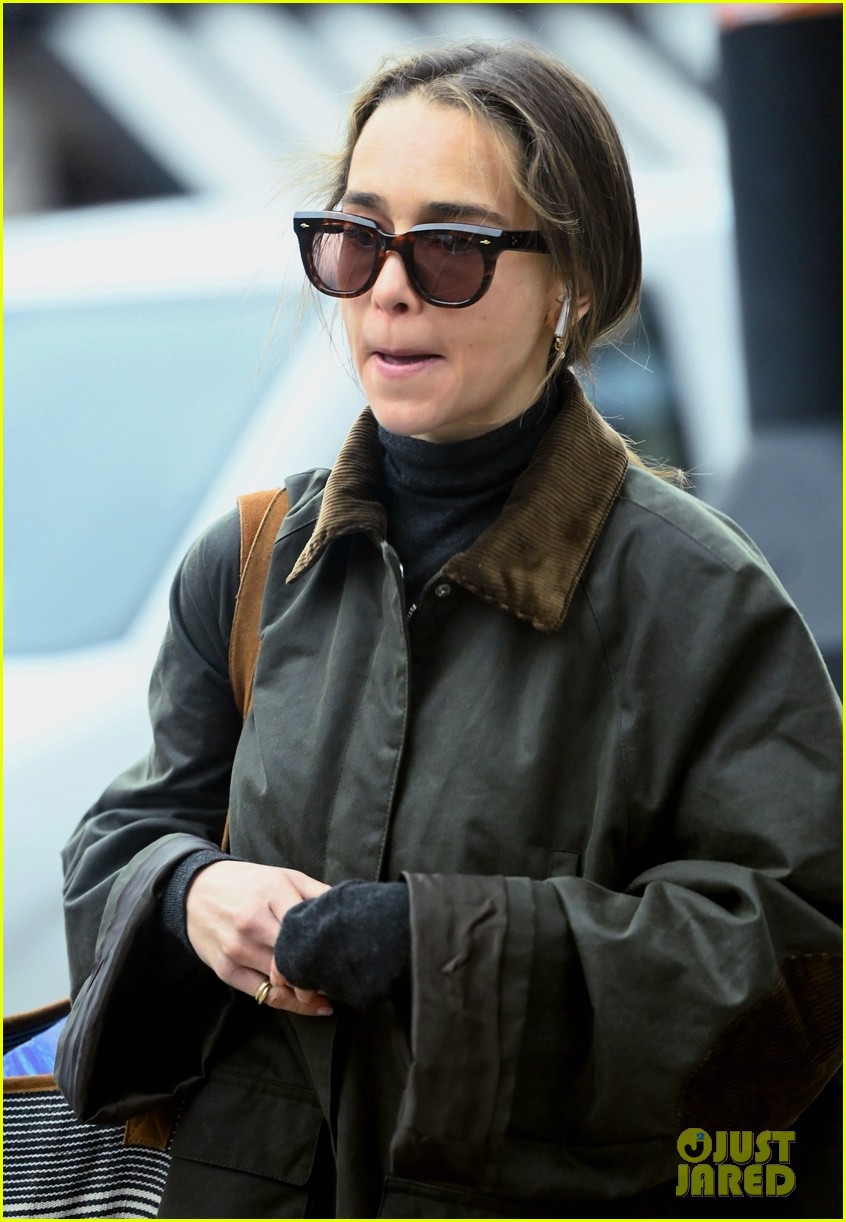 Emilia Clarke Does a Wellness Shot During a Day of Shopping in East ...