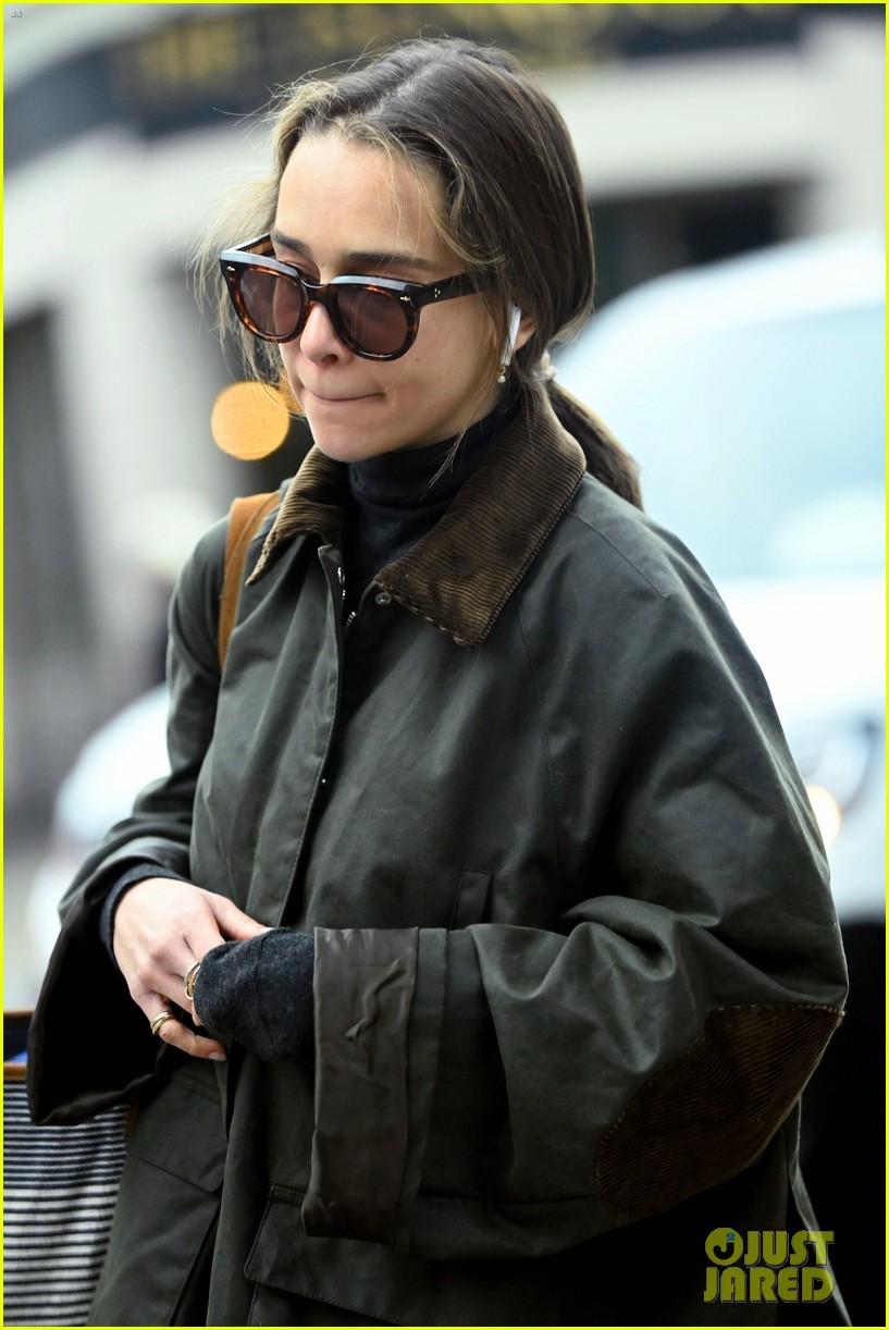 Emilia Clarke Does a Wellness Shot During a Day of Shopping in East ...