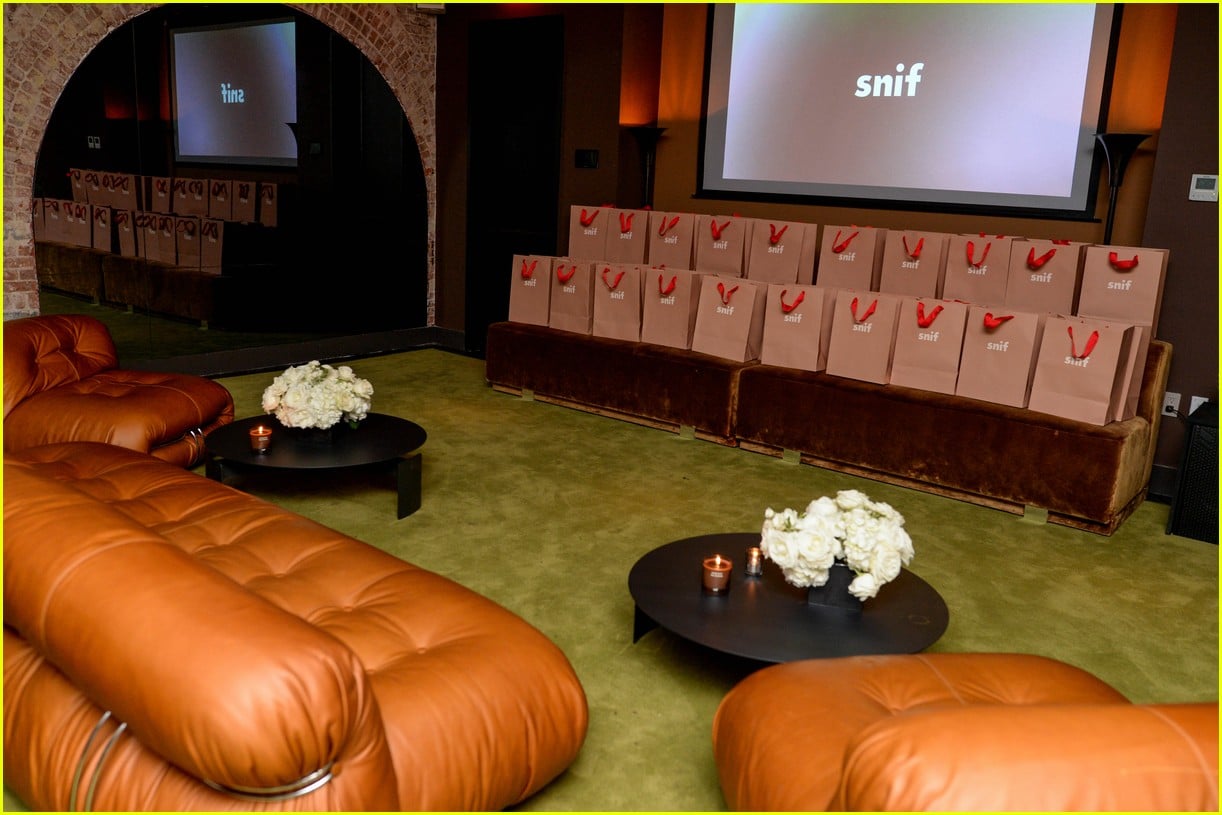 Simon Huck Supports Hubby-to-Be Phil Riportella at Snif Launch Event ...